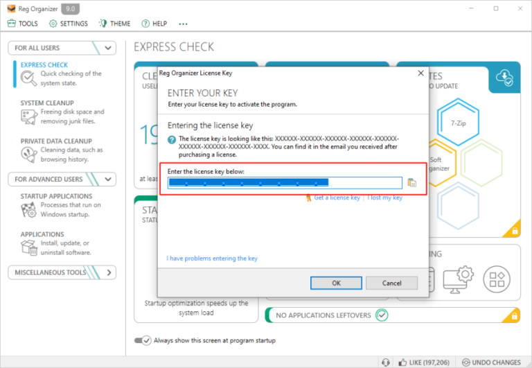 Reg Organizer 9 如何使用密钥激活？ – Reg Organizer 9 系统优化维护清理工具软件丨中文网站特价购买